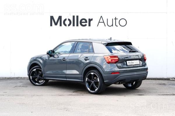 Grey Audi Q2 2017 in Riga, with an engine capacity of 2.00 L and mileage of 106 thousand km for 16600 €, photo 3 on AUTOMOTO.COM.LV