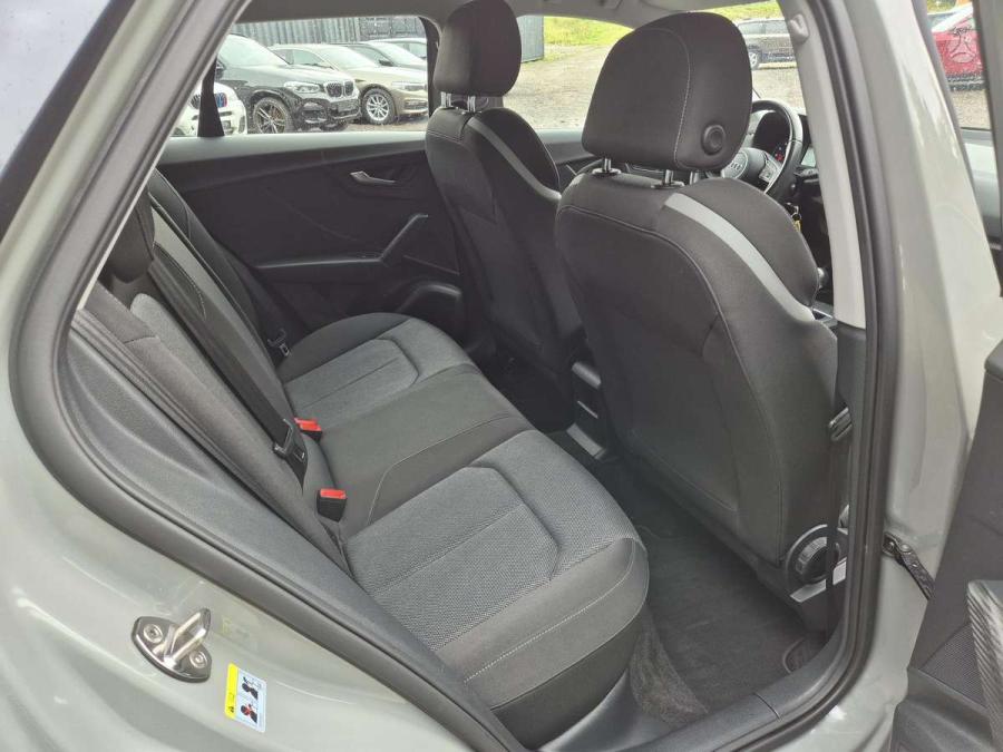 Grey Audi Q2 2017 in Utena, with an engine capacity of 1.40 L and mileage of 247 thousand km for 12490 €, photo 13 on AUTOMOTO.COM.LV