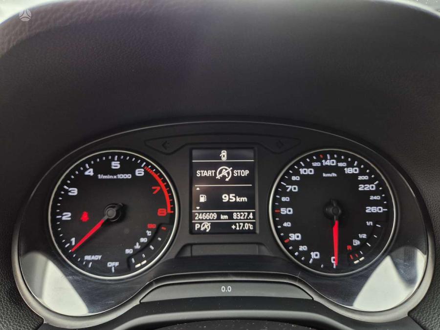 Grey Audi Q2 2017 in Utena, with an engine capacity of 1.40 L and mileage of 247 thousand km for 12490 €, photo 17 on AUTOMOTO.COM.LV