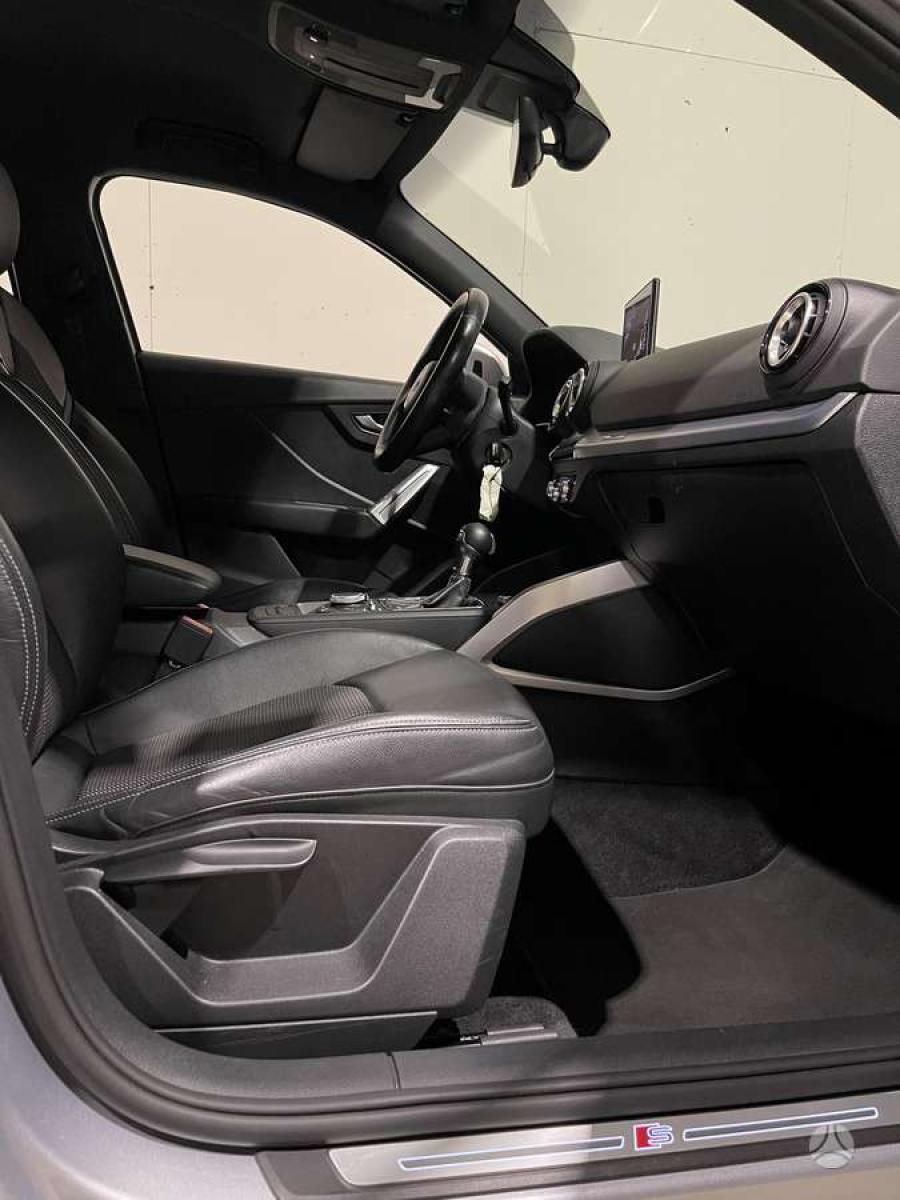 Grey Audi Q2 2017 in Klaipeda, with an engine capacity of 1.40 L and mileage of 209 thousand km for 14999 €, photo 7 on AUTOMOTO.COM.LV