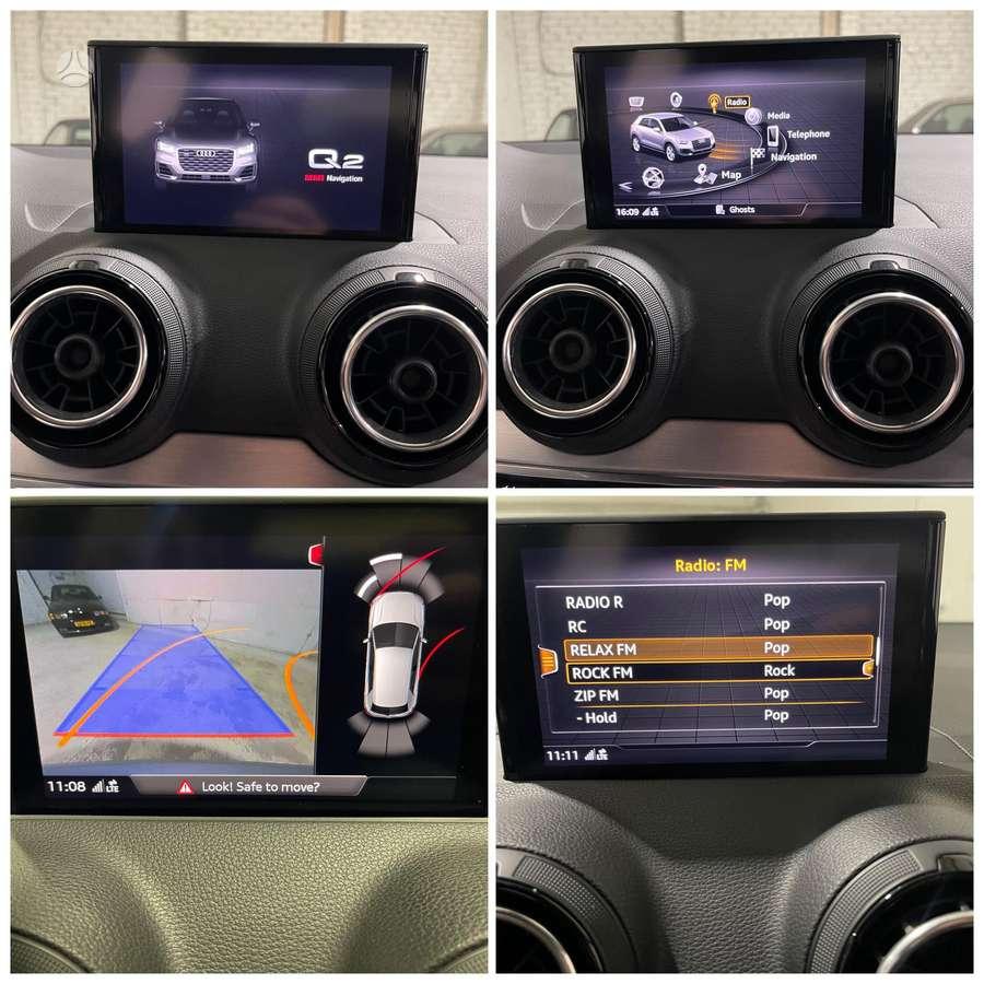 Grey Audi Q2 2017 in Klaipeda, with an engine capacity of 1.40 L and mileage of 209 thousand km for 14999 €, photo 27 on AUTOMOTO.COM.LV