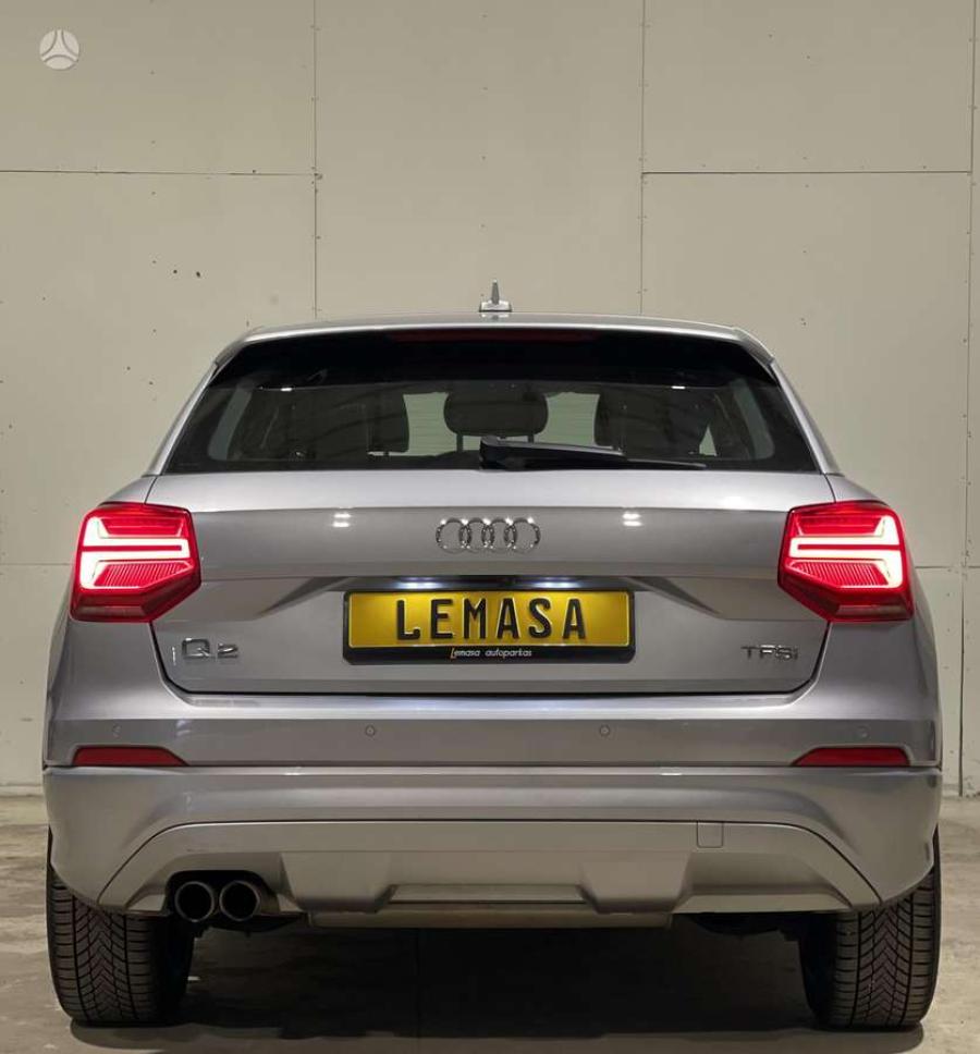 Grey Audi Q2 2017 in Klaipeda, with an engine capacity of 1.40 L and mileage of 209 thousand km for 14999 €, photo 28 on AUTOMOTO.COM.LV