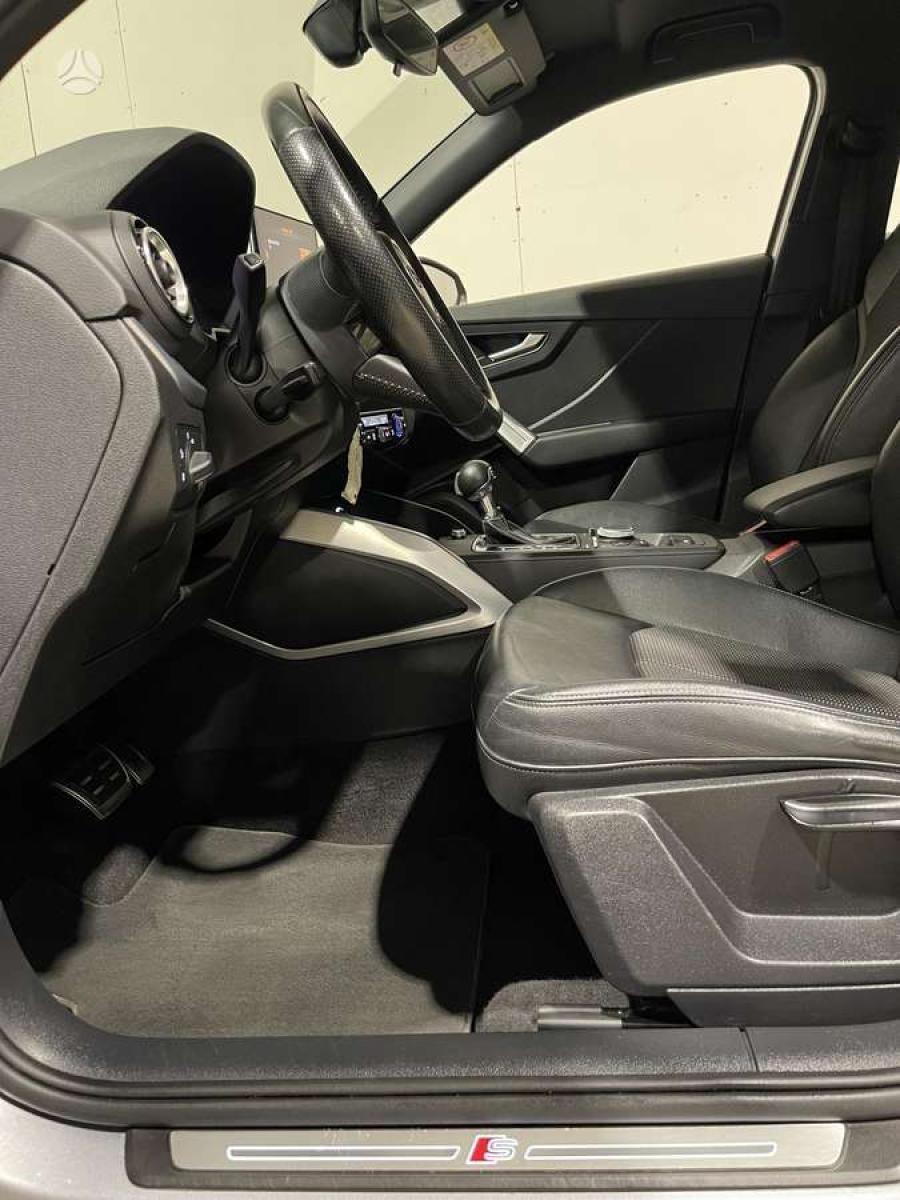 Grey Audi Q2 2017 in Klaipeda, with an engine capacity of 1.40 L and mileage of 209 thousand km for 14999 €, photo 34 on AUTOMOTO.COM.LV