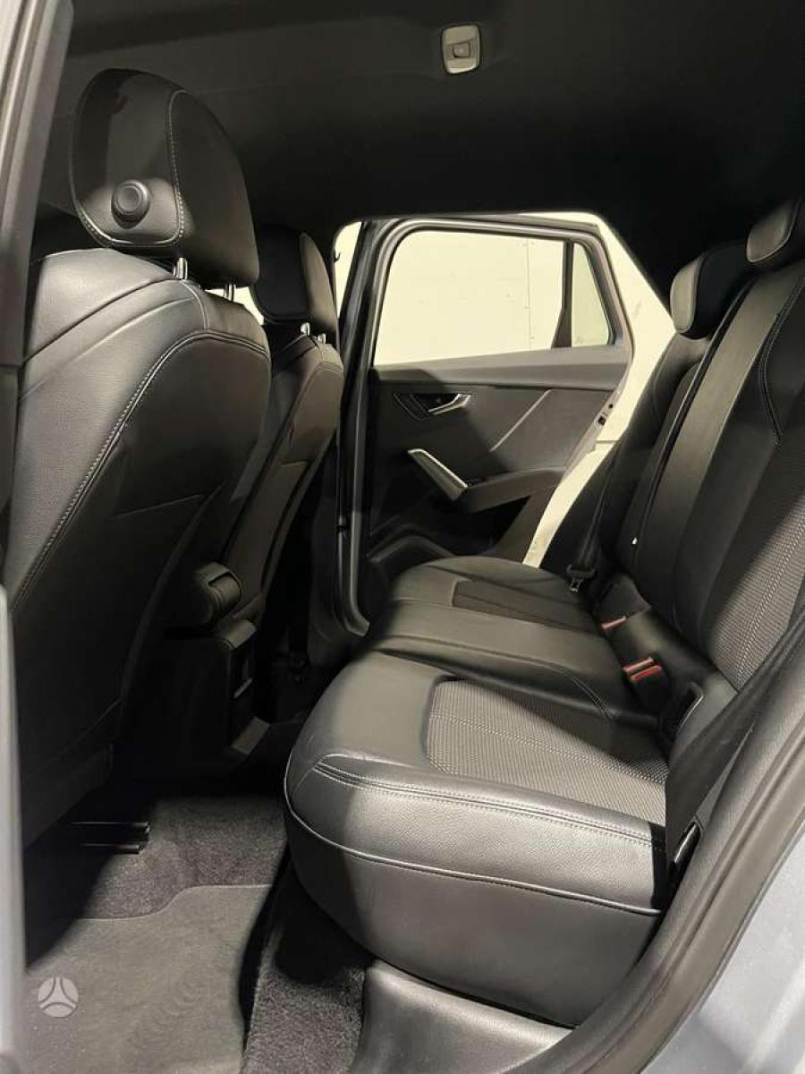 Grey Audi Q2 2017 in Klaipeda, with an engine capacity of 1.40 L and mileage of 209 thousand km for 14999 €, photo 39 on AUTOMOTO.COM.LV