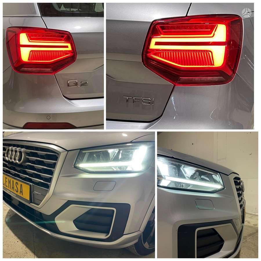 Grey Audi Q2 2017 in Klaipeda, with an engine capacity of 1.40 L and mileage of 209 thousand km for 14999 €, photo 40 on AUTOMOTO.COM.LV