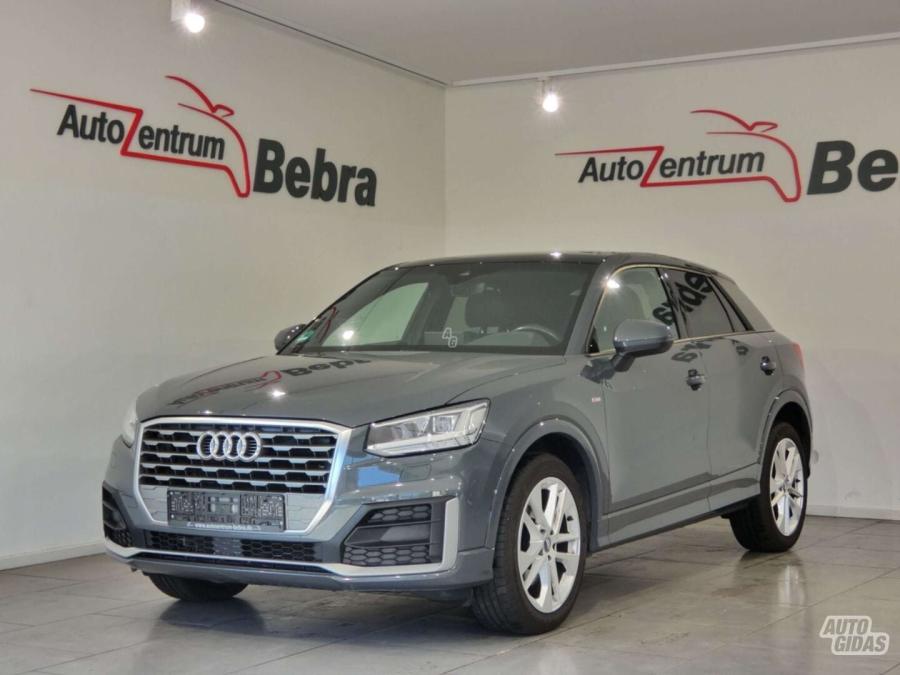 Grey Audi Q2 2018 in Kaunas, with an engine capacity of 1.40 L and mileage of 85 thousand km for 22297 €, photo 1 on AUTOMOTO.COM.LV