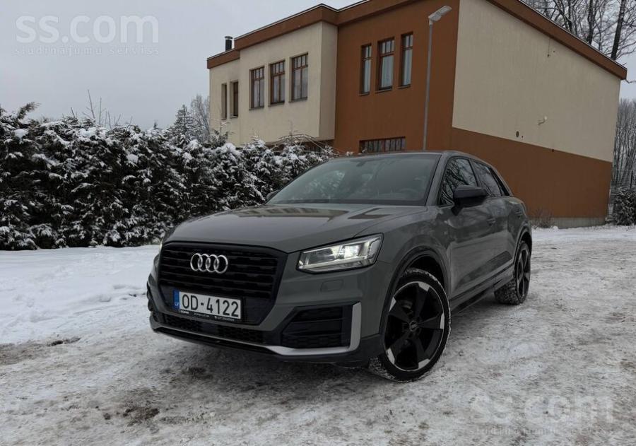 Pelēks Audi Q2 2018 Rīga, ar dzinēja tilpumu 1.40 L un nobraukumu 265 tūkst. km par 13500 €, foto 2 vietnē AUTOMOTO.COM.LV