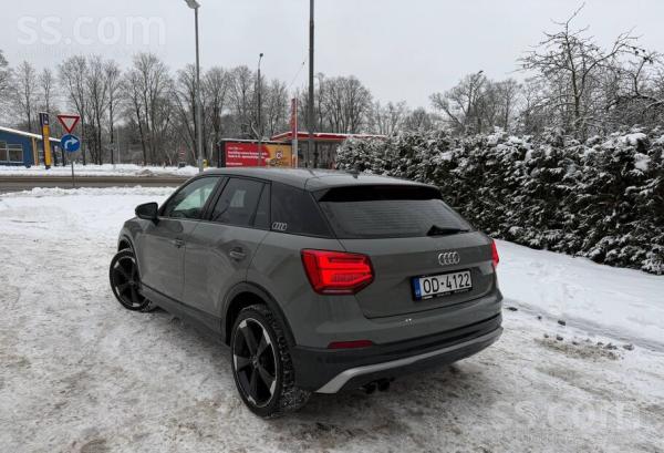 Pelēks Audi Q2 2018 Rīga, ar dzinēja tilpumu 1.40 L un nobraukumu 265 tūkst. km par 13500 €, foto 4 vietnē AUTOMOTO.COM.LV
