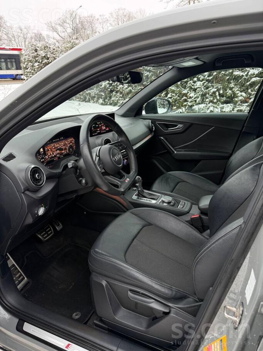 Pelēks Audi Q2 2018 Rīga, ar dzinēja tilpumu 1.40 L un nobraukumu 265 tūkst. km par 13500 €, foto 8 vietnē AUTOMOTO.COM.LV
