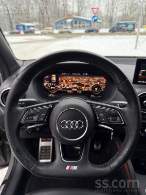 Pelēks Audi Q2 2018 Rīga, ar dzinēja tilpumu 1.40 L un nobraukumu 265 tūkst. km par 13500 €, foto 28 vietnē AUTOMOTO.COM.LV