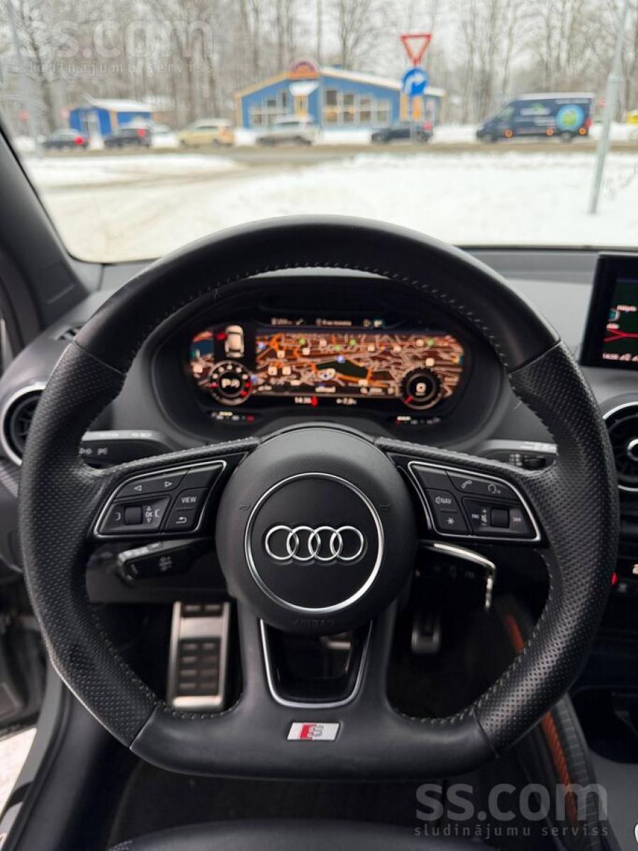 Pelēks Audi Q2 2018 Rīga, ar dzinēja tilpumu 1.40 L un nobraukumu 265 tūkst. km par 13500 €, foto 28 vietnē AUTOMOTO.COM.LV