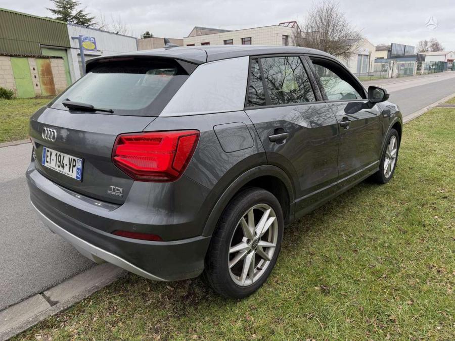 Pelēks Audi Q2 2018 Tauragė, ar dzinēja tilpumu 1.97 L un nobraukumu 212 tūkst. km par 14900 €, foto 5 vietnē AUTOMOTO.COM.LV
