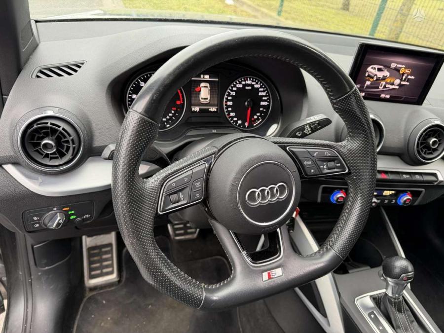 Pelēks Audi Q2 2018 Tauragė, ar dzinēja tilpumu 1.97 L un nobraukumu 212 tūkst. km par 14900 €, foto 17 vietnē AUTOMOTO.COM.LV