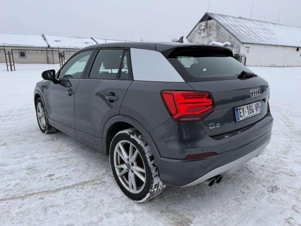 Grey Audi Q2 2018 in Taurage, with an engine capacity of 1.97 L and mileage of 212 thousand km for 14900 €, photo 5 on AUTOMOTO.COM.LV