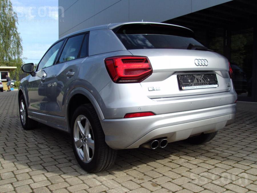 Pelēks Audi Q2 2018 Rīga, ar dzinēja tilpumu 2.00 L un nobraukumu 193 tūkst. km par 16000 €, foto 3 vietnē AUTOMOTO.COM.LV
