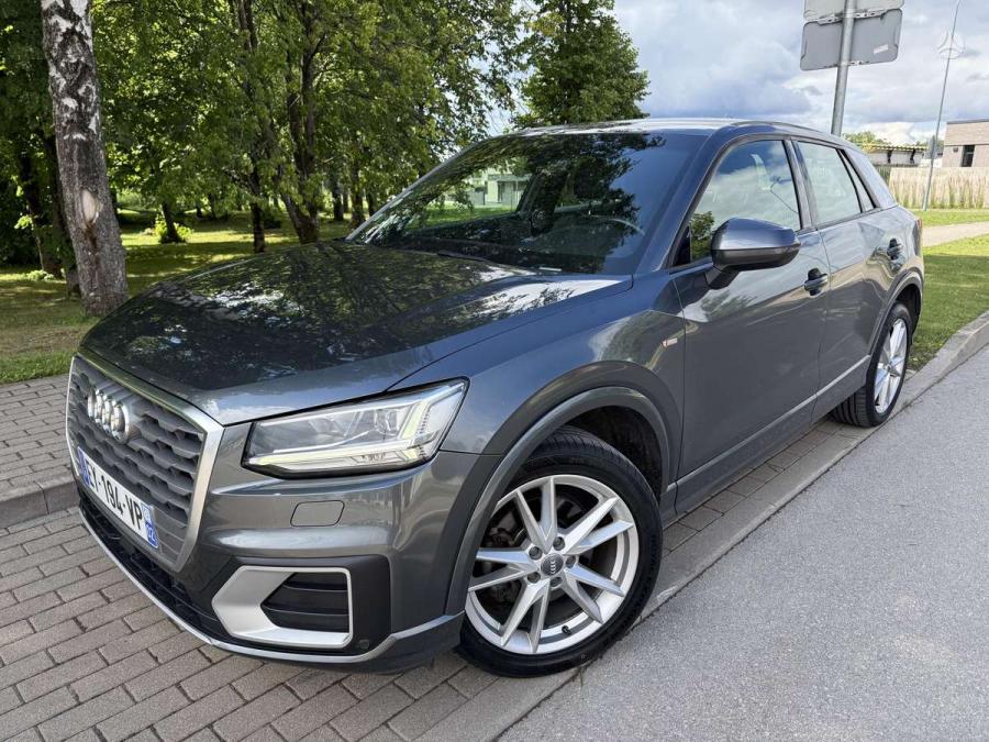 Grey Audi Q2 2018 in Taurage, with an engine capacity of 1.97 L and mileage of 212 thousand km for 13800 €, photo 1 on AUTOMOTO.COM.LV