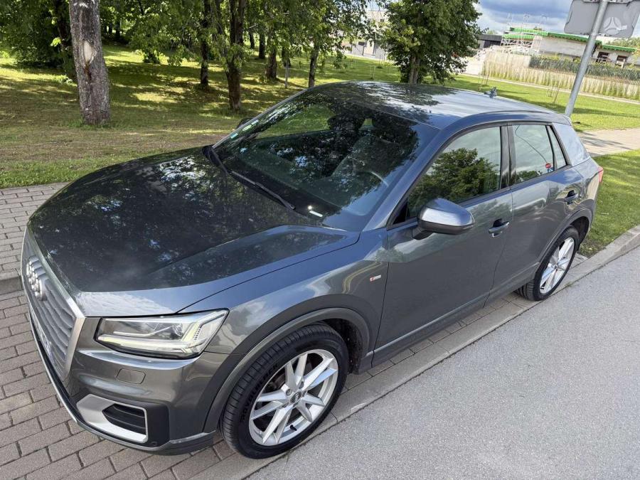 Grey Audi Q2 2018 in Taurage, with an engine capacity of 1.97 L and mileage of 212 thousand km for 13800 €, photo 3 on AUTOMOTO.COM.LV