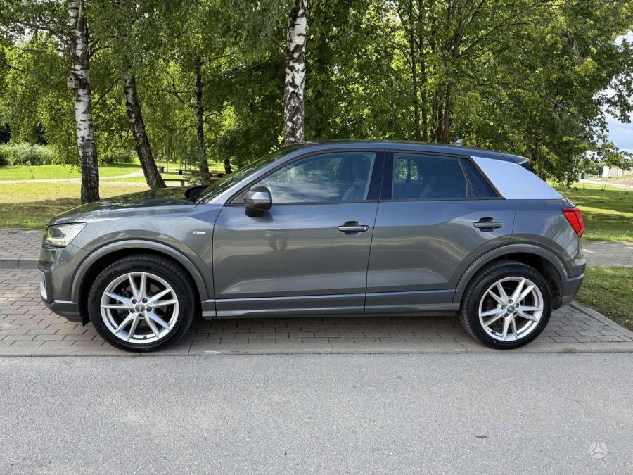 Grey Audi Q2 2018 in Taurage, with an engine capacity of 1.97 L and mileage of 212 thousand km for 13800 €, photo 5 on AUTOMOTO.COM.LV