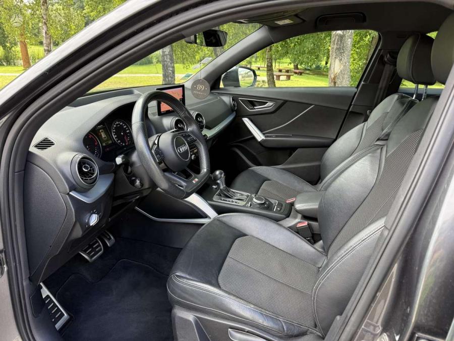 Grey Audi Q2 2018 in Taurage, with an engine capacity of 1.97 L and mileage of 212 thousand km for 13800 €, photo 15 on AUTOMOTO.COM.LV