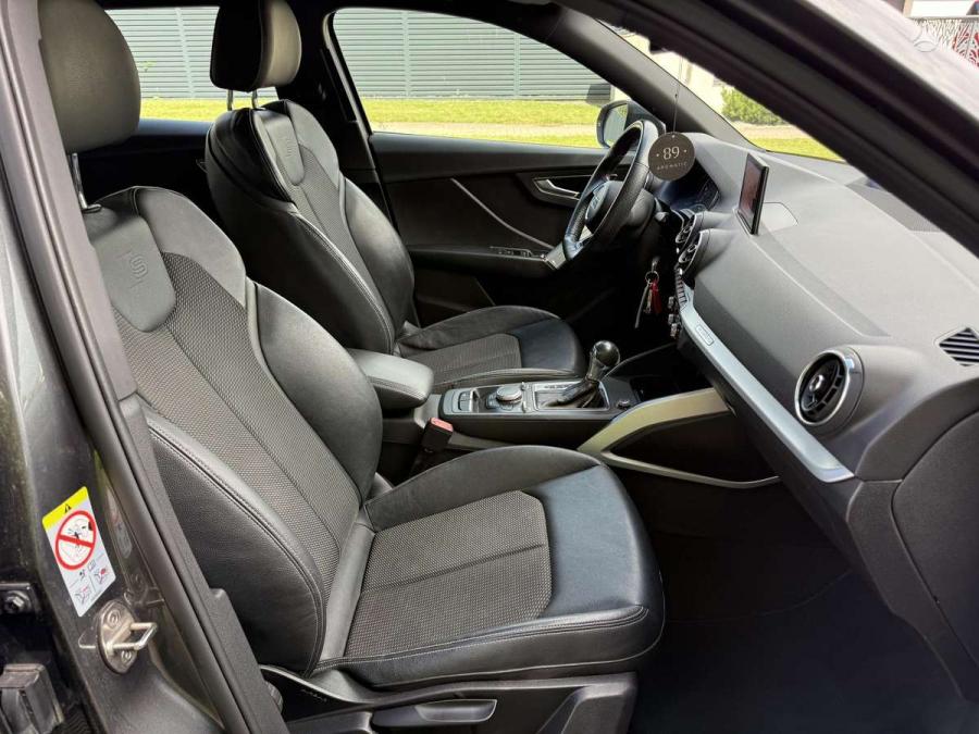 Grey Audi Q2 2018 in Taurage, with an engine capacity of 1.97 L and mileage of 212 thousand km for 13800 €, photo 21 on AUTOMOTO.COM.LV