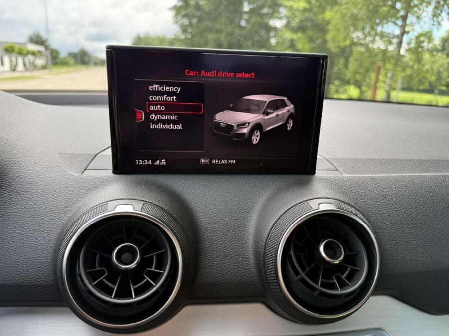 Grey Audi Q2 2018 in Taurage, with an engine capacity of 1.97 L and mileage of 212 thousand km for 13800 €, photo 26 on AUTOMOTO.COM.LV