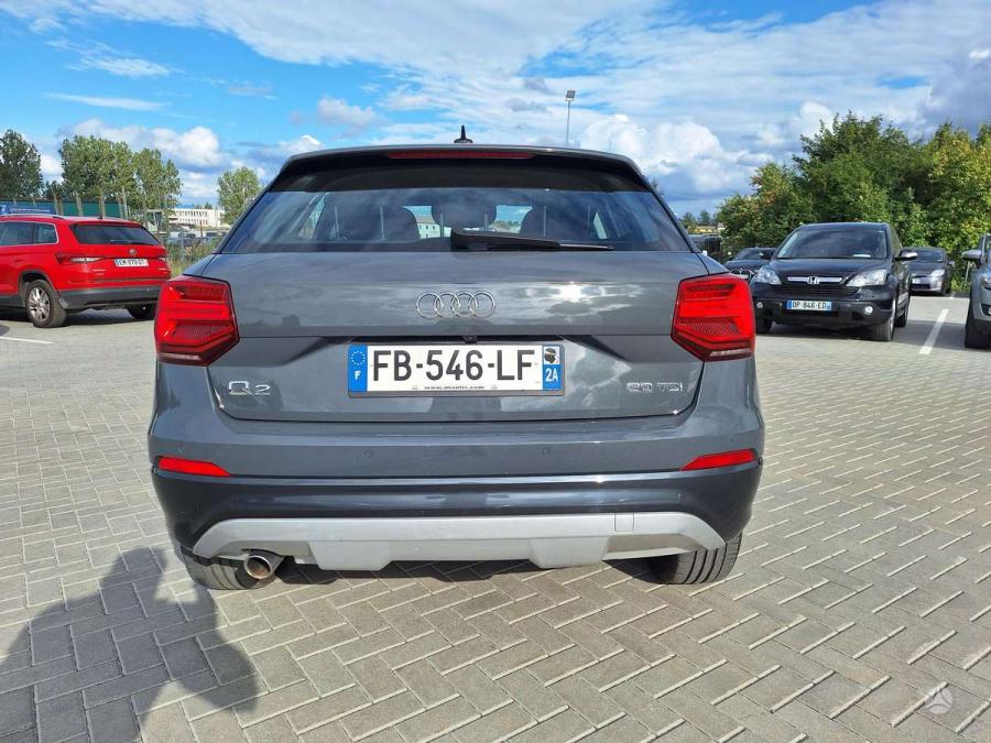 Grey Audi Q2 2018 in Taurage, with an engine capacity of 1.60 L and mileage of 202 thousand km for 12500 €, photo 5 on AUTOMOTO.COM.LV