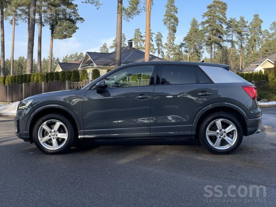 Grey Audi Q2 2019 in Riga, with an engine capacity of 1.50 L and mileage of 123 thousand km for 17950 €, photo 3 on AUTOMOTO.COM.LV