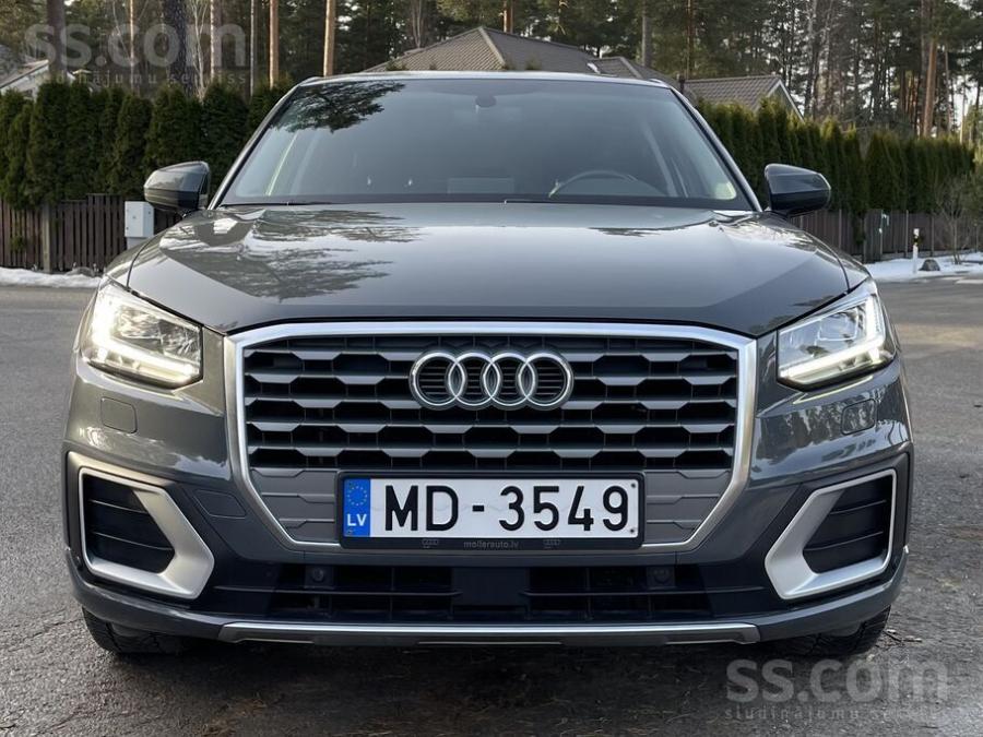 Grey Audi Q2 2019 in Riga, with an engine capacity of 1.50 L and mileage of 123 thousand km for 17950 €, photo 9 on AUTOMOTO.COM.LV