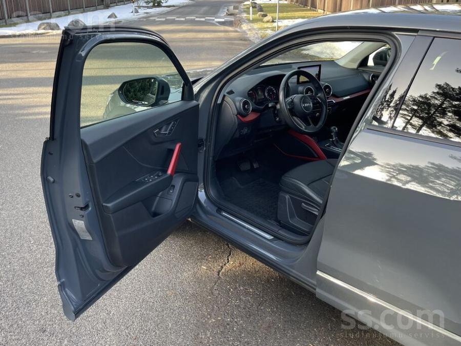 Grey Audi Q2 2019 in Riga, with an engine capacity of 1.50 L and mileage of 123 thousand km for 17950 €, photo 11 on AUTOMOTO.COM.LV