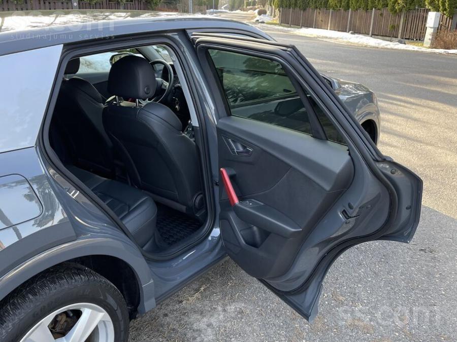 Grey Audi Q2 2019 in Riga, with an engine capacity of 1.50 L and mileage of 123 thousand km for 17950 €, photo 13 on AUTOMOTO.COM.LV