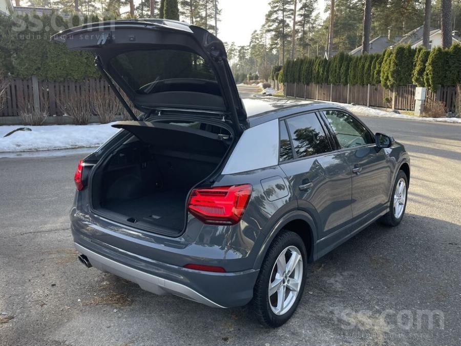 Grey Audi Q2 2019 in Riga, with an engine capacity of 1.50 L and mileage of 123 thousand km for 17950 €, photo 15 on AUTOMOTO.COM.LV