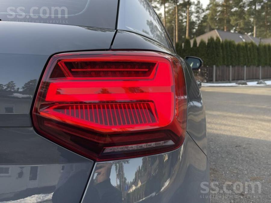 Grey Audi Q2 2019 in Riga, with an engine capacity of 1.50 L and mileage of 123 thousand km for 17950 €, photo 21 on AUTOMOTO.COM.LV