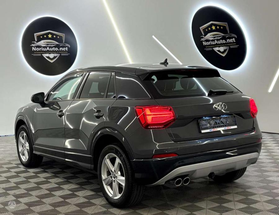 Pelēks Audi Q2 2019 Marijampole, ar dzinēja tilpumu 1.50 L un nobraukumu 68 tūkst. km par 14999 €, foto 4 vietnē AUTOMOTO.COM.LV