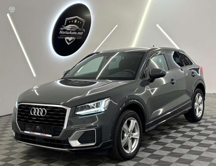 Pelēks Audi Q2 2019 Marijampole, ar dzinēja tilpumu 1.50 L un nobraukumu 68 tūkst. km par 14999 €, foto 27 vietnē AUTOMOTO.COM.LV