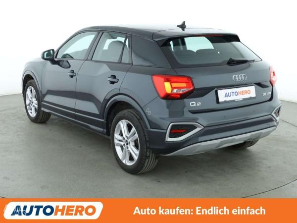 Grey Audi Q2 2020 in Kaunas, with an engine capacity of 1.50 L and mileage of 40 thousand km for 27488 €, photo 4 on AUTOMOTO.COM.LV