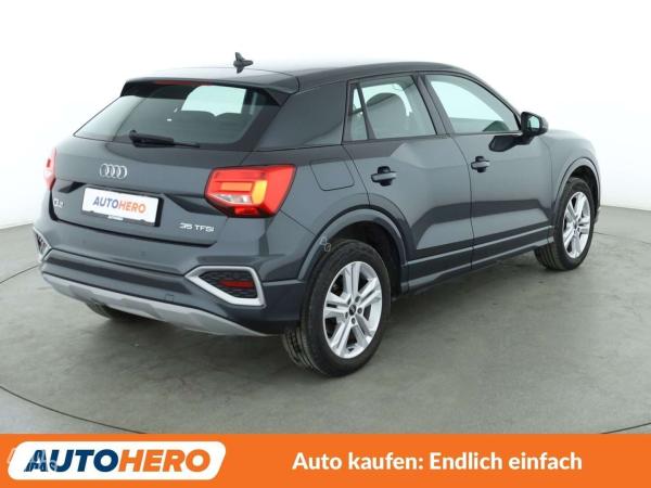 Grey Audi Q2 2020 in Kaunas, with an engine capacity of 1.50 L and mileage of 40 thousand km for 27488 €, photo 6 on AUTOMOTO.COM.LV
