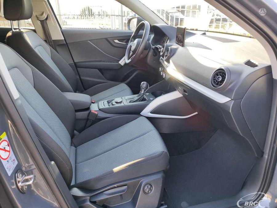 Grey Audi Q2 2020 in Klaipeda, with an engine capacity of 1.50 L and mileage of 103 thousand km for 16500 €, photo 9 on AUTOMOTO.COM.LV