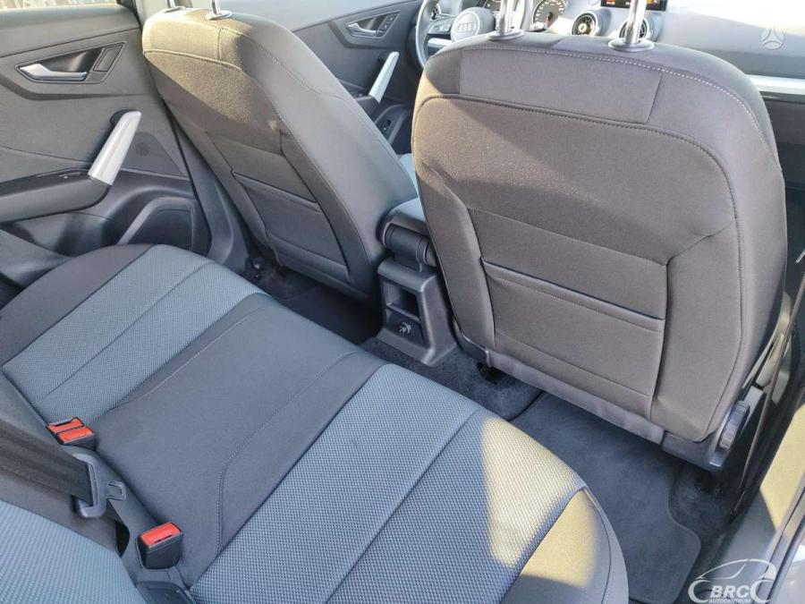 Grey Audi Q2 2020 in Klaipeda, with an engine capacity of 1.50 L and mileage of 103 thousand km for 16500 €, photo 13 on AUTOMOTO.COM.LV