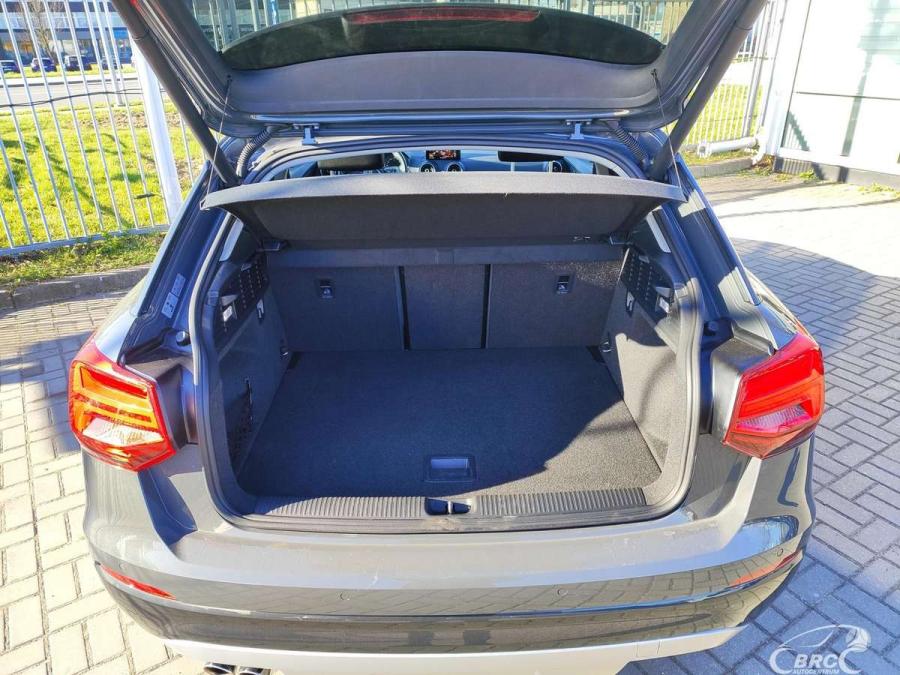Grey Audi Q2 2020 in Klaipeda, with an engine capacity of 1.50 L and mileage of 103 thousand km for 16500 €, photo 14 on AUTOMOTO.COM.LV