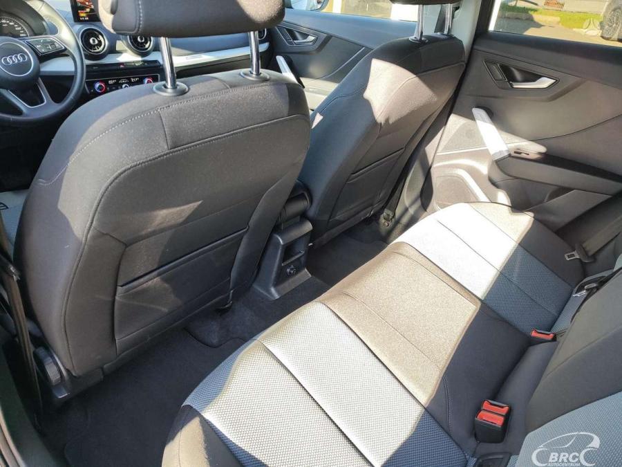 Grey Audi Q2 2020 in Klaipeda, with an engine capacity of 1.50 L and mileage of 103 thousand km for 16500 €, photo 18 on AUTOMOTO.COM.LV