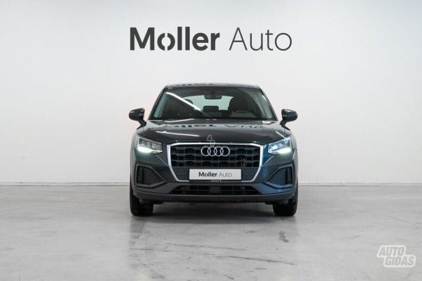 Grey Audi Q2 2021 in Vilnius, with an engine capacity of 1.50 L and mileage of 90 thousand km for 23850 €, photo 5 on AUTOMOTO.COM.LV