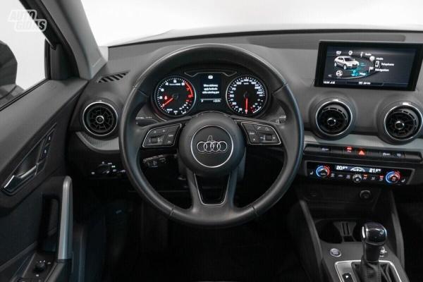 Grey Audi Q2 2021 in Vilnius, with an engine capacity of 1.50 L and mileage of 90 thousand km for 23850 €, photo 10 on AUTOMOTO.COM.LV