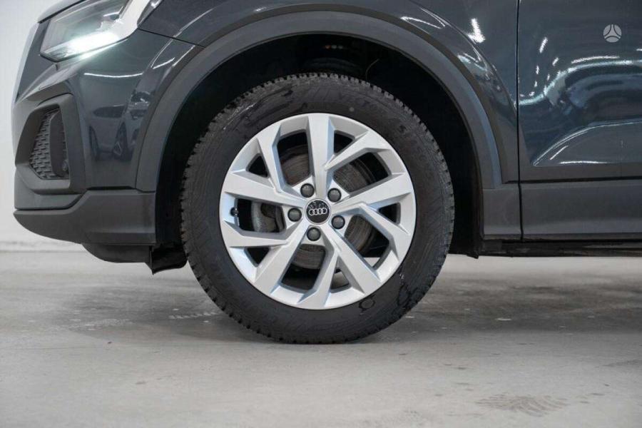 Grey Audi Q2 2021 in Vilnius, with an engine capacity of 1.50 L and mileage of 90 thousand km for 17900 €, photo 23 on AUTOMOTO.COM.LV