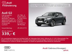 Pelēks Audi Q2 2022 Kauņa, ar dzinēja tilpumu 1.50 L un nobraukumu 58 tūkst. km par 28810 €, foto  vietnē AUTOMOTO.COM.LV