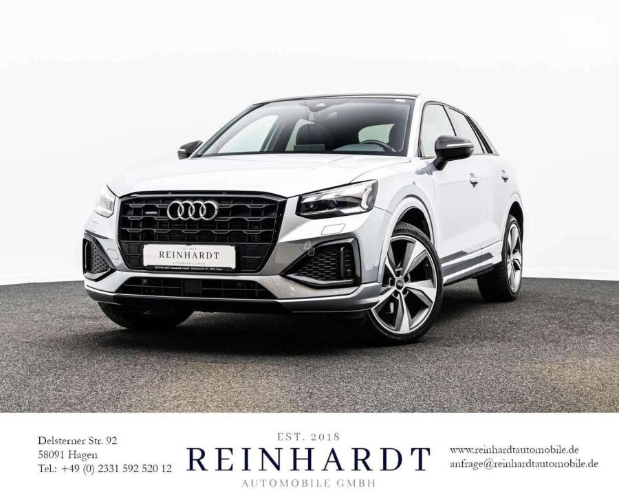 Pelēks Audi Q2 2022 Kauņa, ar dzinēja tilpumu 2.00 L un nobraukumu 60 tūkst. km par 30527 €, foto 1 vietnē AUTOMOTO.COM.LV