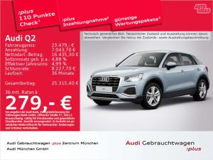 Grey Audi Q2 2022 in Kaunas, with an engine capacity of 1.00 L and mileage of 24 thousand km for 26389 €, photo  on AUTOMOTO.COM.LV