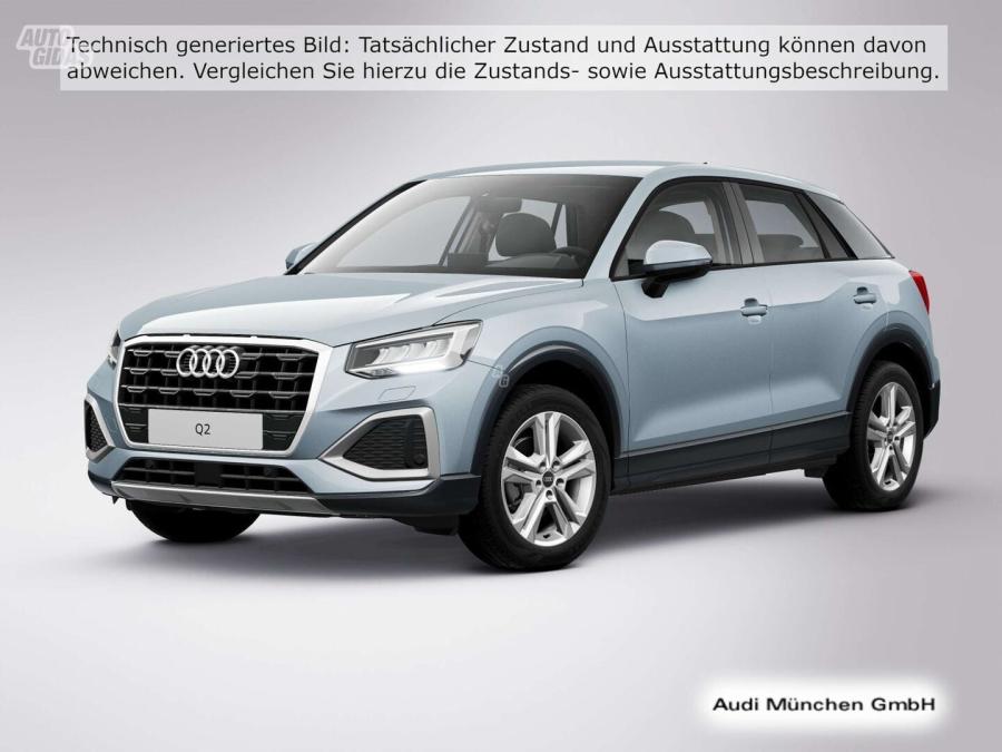 Grey Audi Q2 2022 in Kaunas, with an engine capacity of 1.00 L and mileage of 24 thousand km for 26389 €, photo 4 on AUTOMOTO.COM.LV