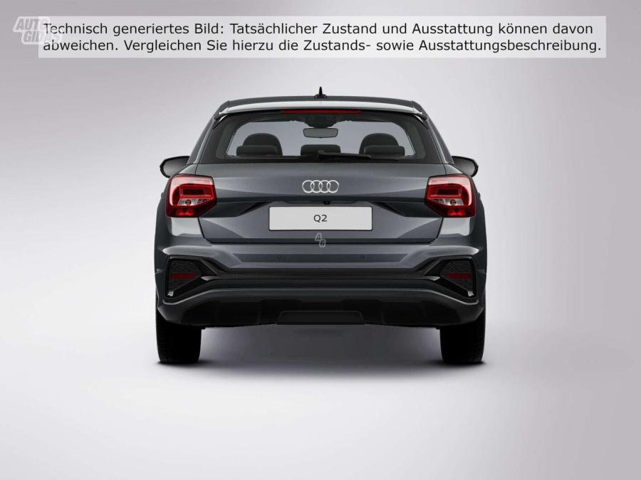 Grey Audi Q2 2023 in Kaunas, with an engine capacity of 1.50 L and mileage of 21 thousand km for 30591 €, photo 5 on AUTOMOTO.COM.LV