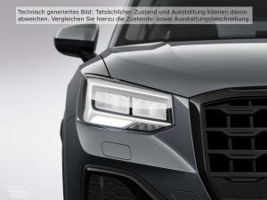 Grey Audi Q2 2023 in Kaunas, with an engine capacity of 1.50 L and mileage of 21 thousand km for 30591 €, photo 6 on AUTOMOTO.COM.LV