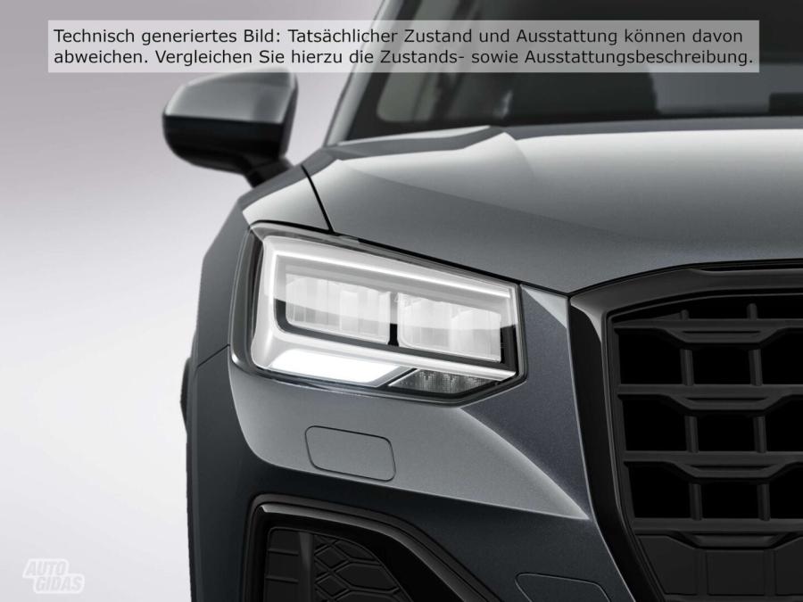 Grey Audi Q2 2023 in Kaunas, with an engine capacity of 1.50 L and mileage of 21 thousand km for 30591 €, photo 6 on AUTOMOTO.COM.LV